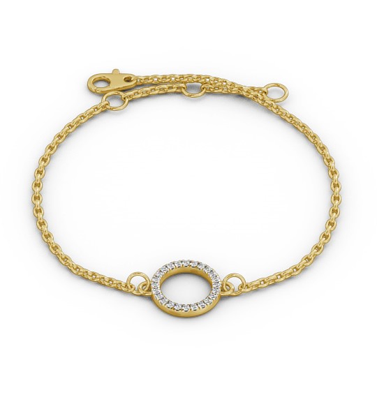 9k Yellow Gold Diamond Bracelets | Angelic Diamonds