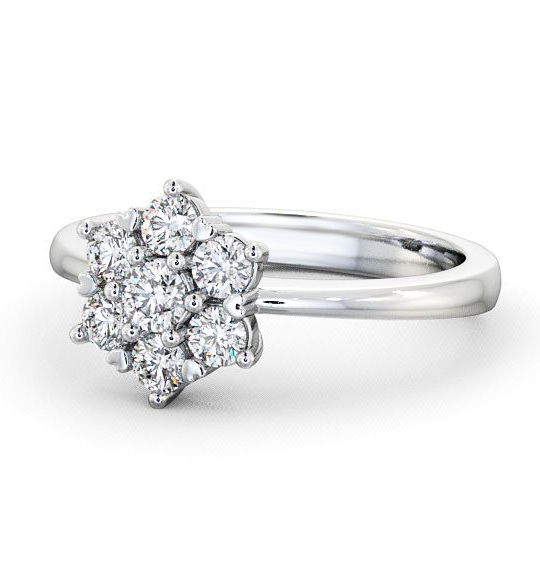 Cluster Diamond Engagement Rings | Angelic Diamonds