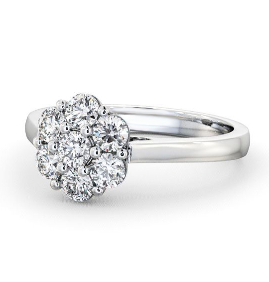 Cluster Diamond Engagement Rings | Angelic Diamonds