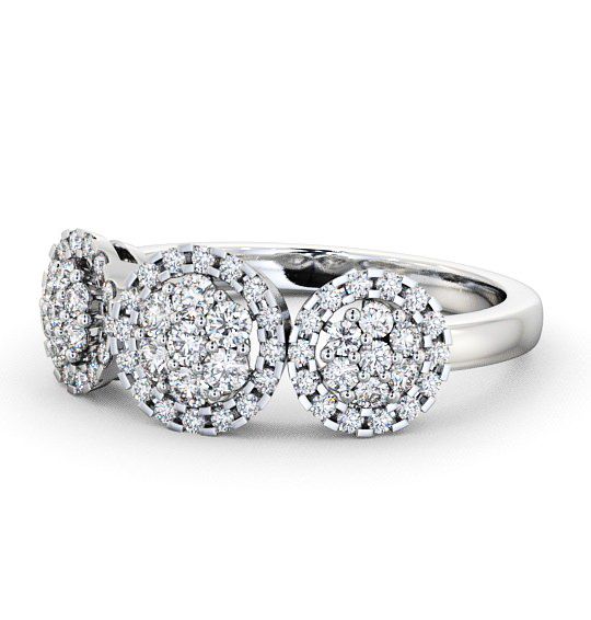 Cluster Diamond Engagement Rings | Angelic Diamonds