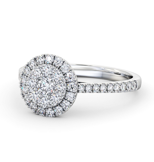 Cluster Diamond Engagement Rings | Angelic Diamonds