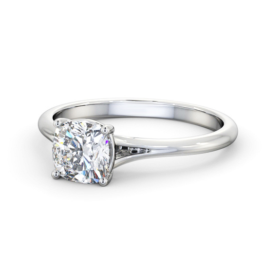 Cushion Solitaire Diamond Engagement Rings | Angelic Diamonds