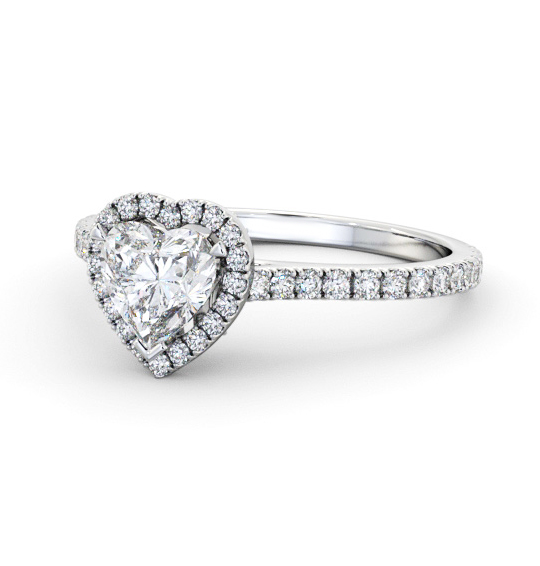 Heart Shaped Diamond Engagement Rings | Angelic Diamonds