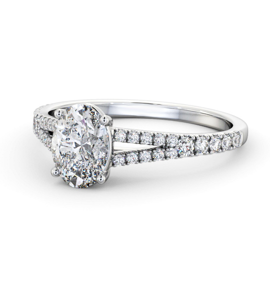 Oval Cut Diamond Engagement Rings | Angelic Diamonds