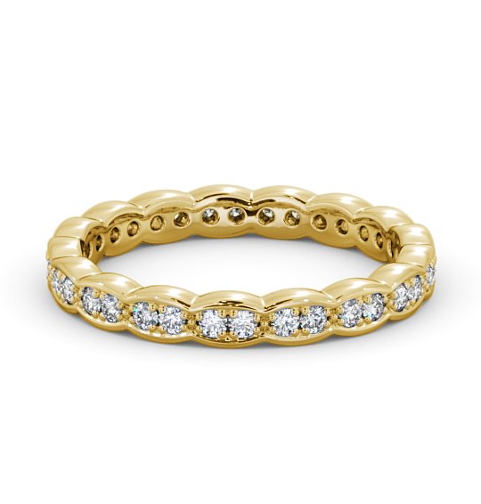 Yellow Gold Eternity Rings | Angelic Diamonds