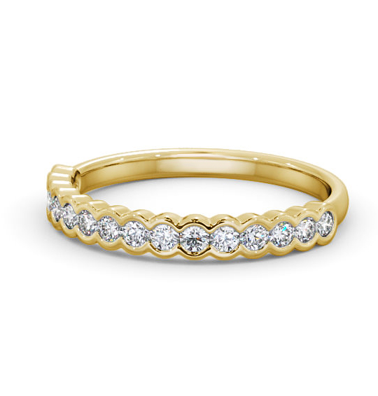 Yellow Gold Eternity Rings | Angelic Diamonds