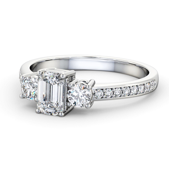 Three Stone Diamond Engagement Rings | Angelic Diamonds
